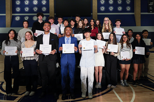 SC's Cum Laude Society Inducts 26 New Members | News | Sierra Canyon School